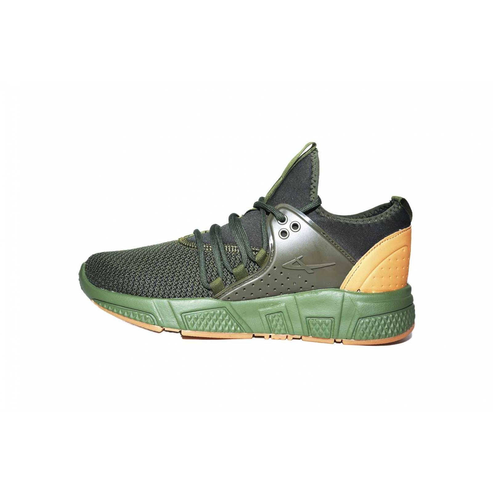 Tenis caballero pontiac 310 textil verde 25/30 - Sears