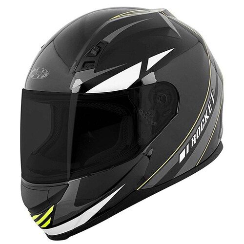 Casco Integral Joe Rocket RKT 7 Series Reactor Black / Silver