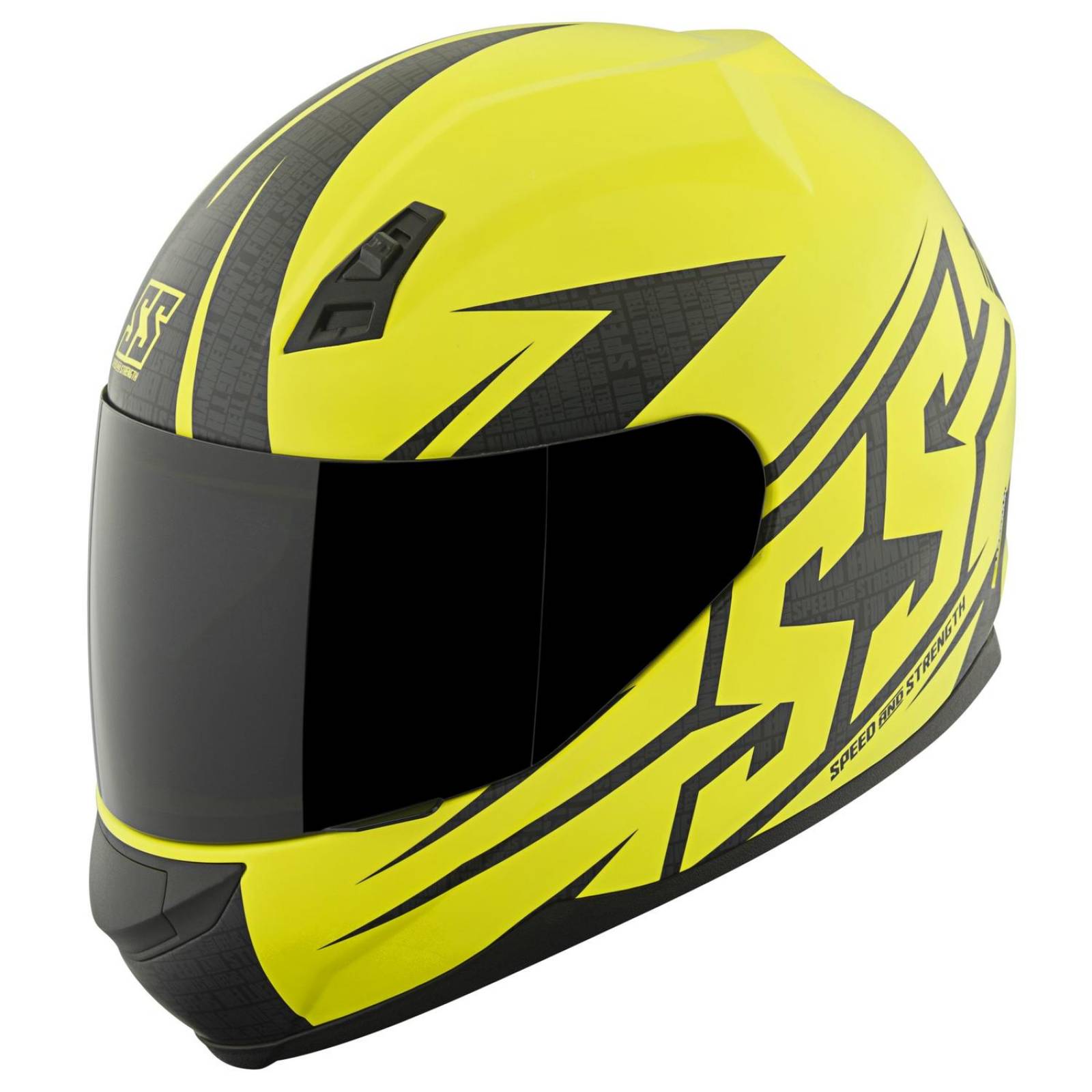 Casco Integral SS700 Hammer Down Speed & Strength Hi-Vis