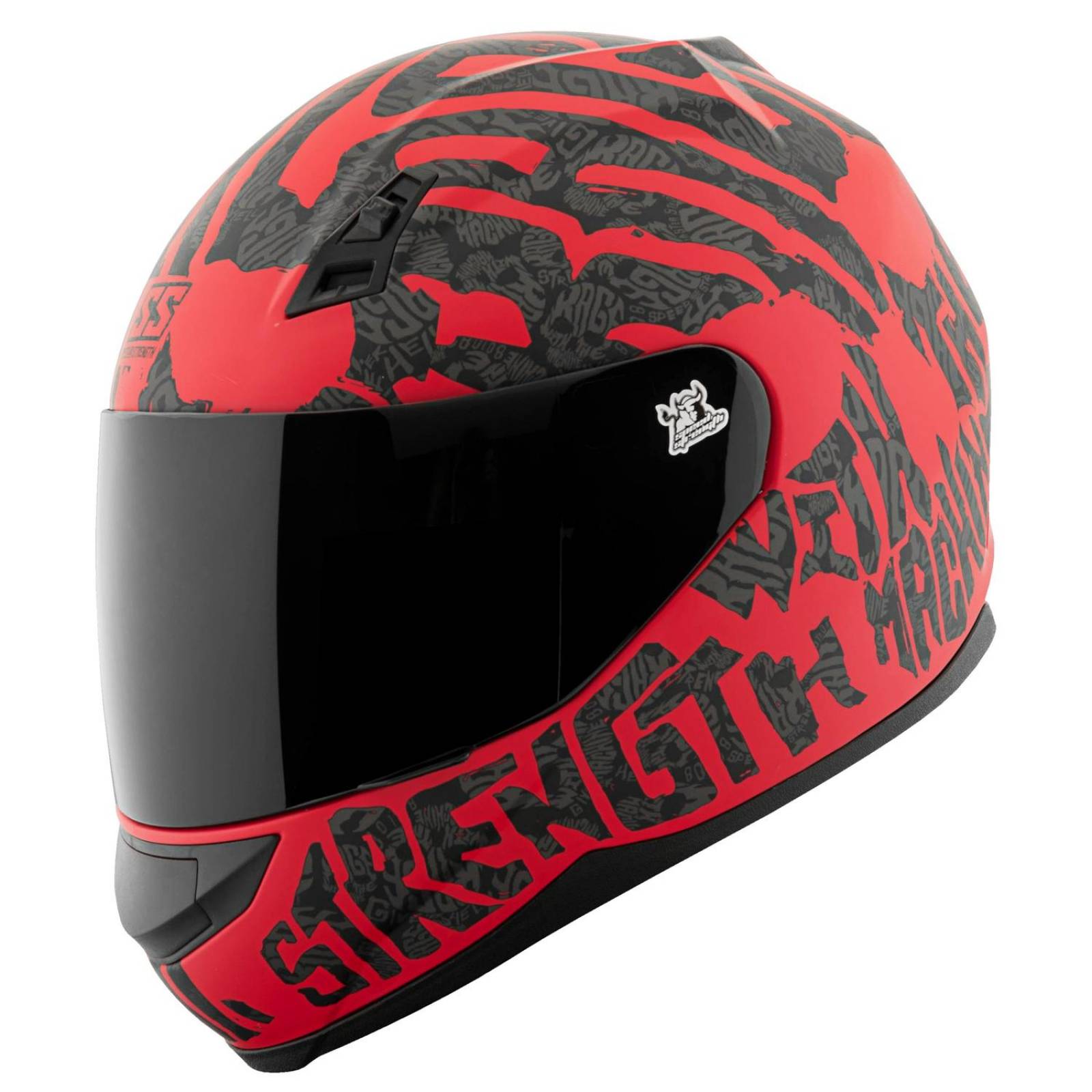 Casco Integral SS700 Speed & Strength Rage Machine Red / Black