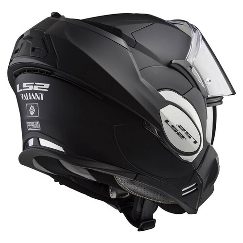 Casco Abatible Modular LS2 FF399 Valiant 180 Negro Mate