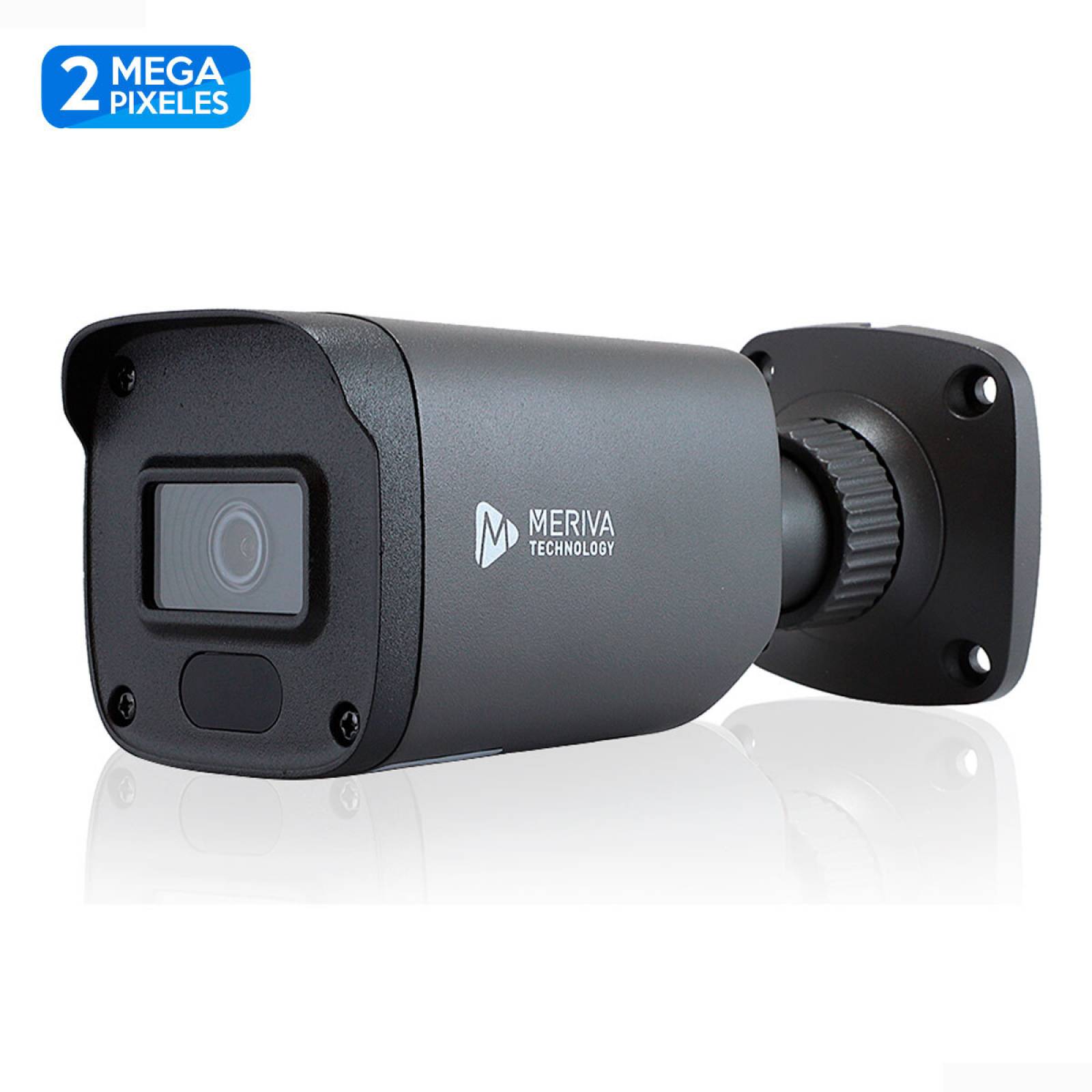 Cámara metálica exterior HD 2MP AHD/TVI/CVI/SD MSC-203 Meriva