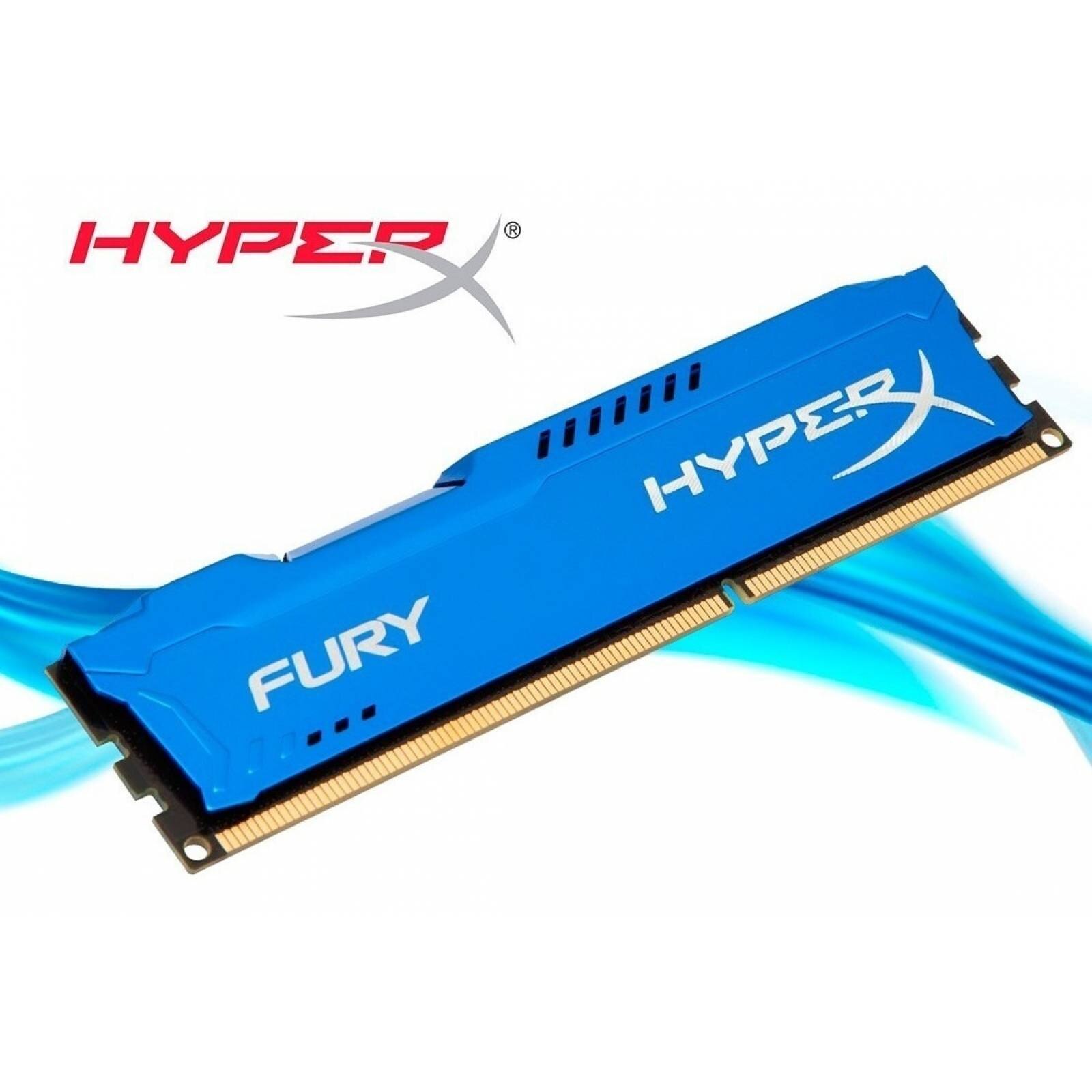 Hyper X Fury Gaming Memoria Ram Ddr3 Dimm 4gb Hx316c10f/4gb
