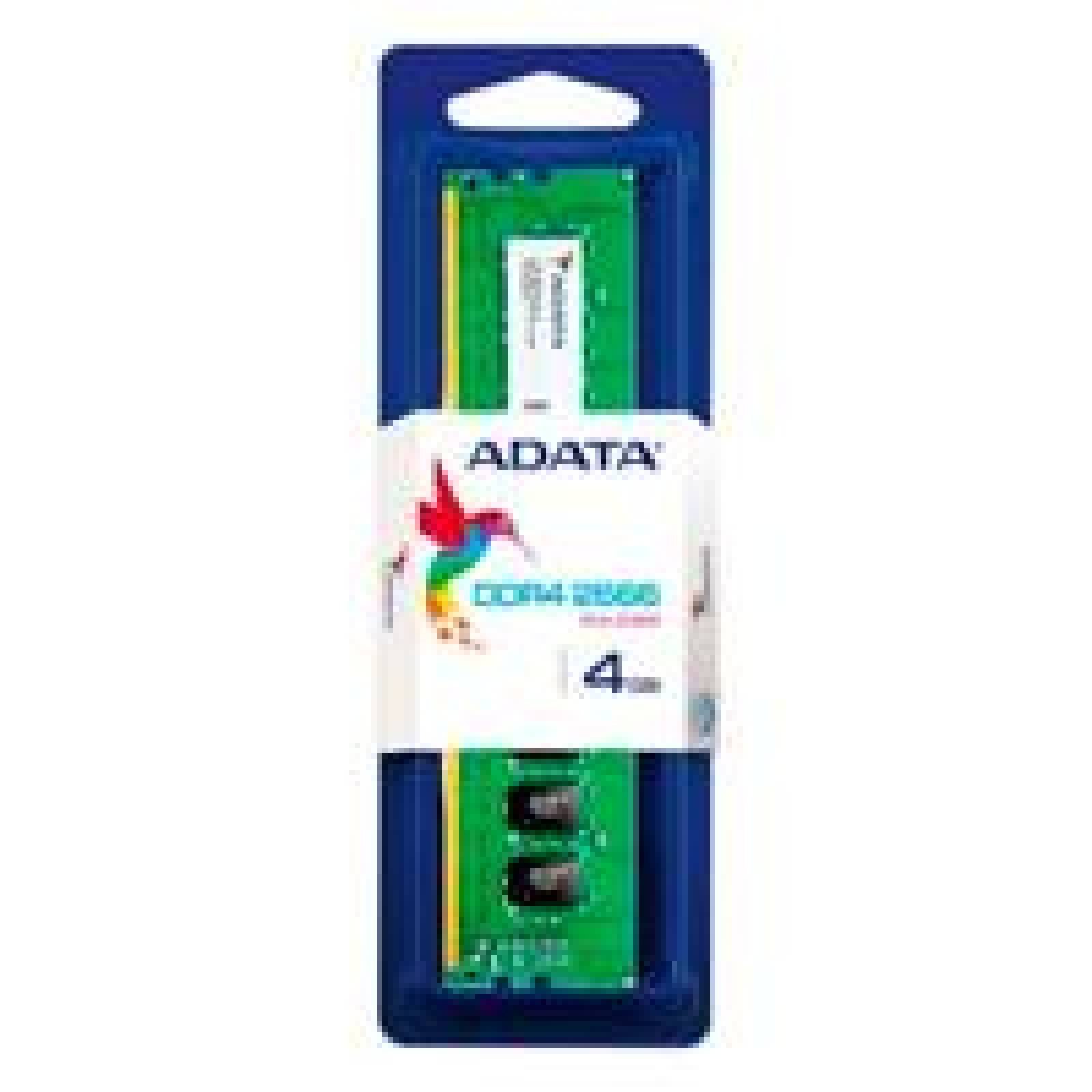 MEMORIA ADATA UDIMM DDR4 4GB PC4 21300 2666MHZ CL19 288PIN 1 2V PC