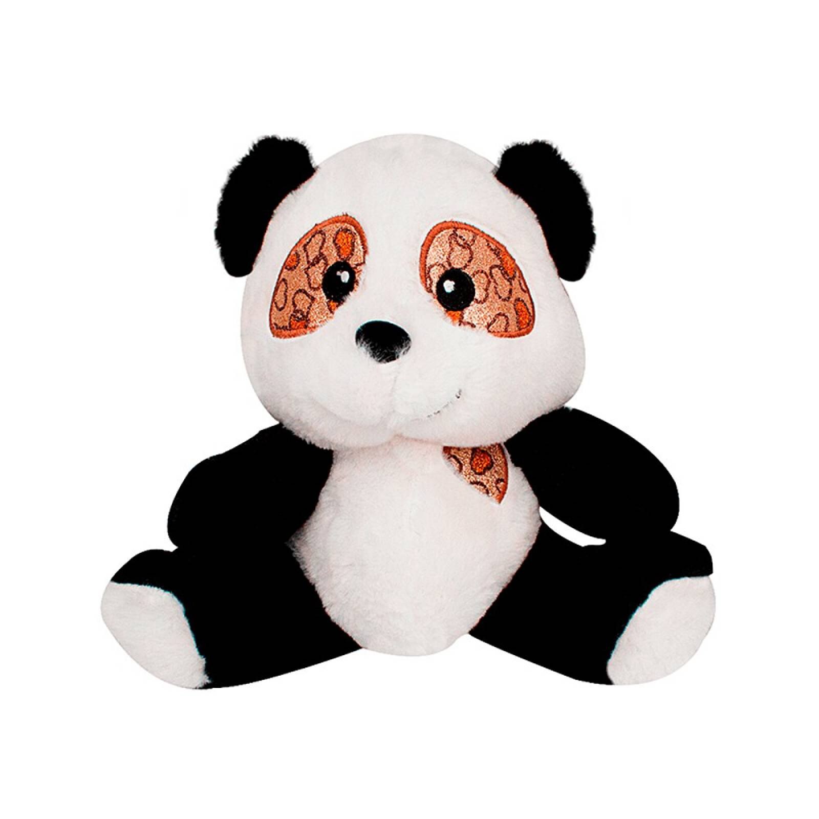 Osito Panda Dorado de Peluche Mediano