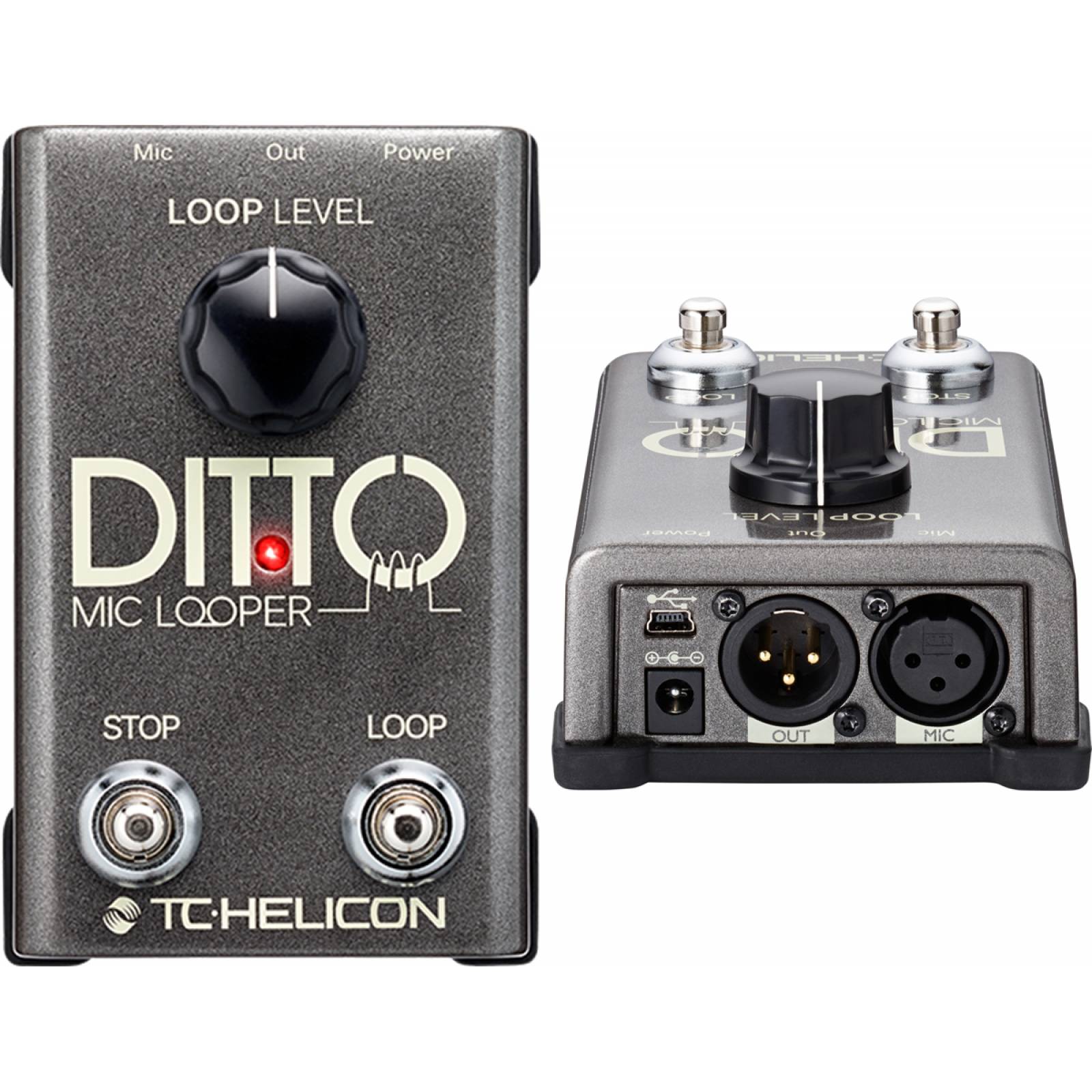 Tc helicon dittomcloop pedal looper para voz - Sears