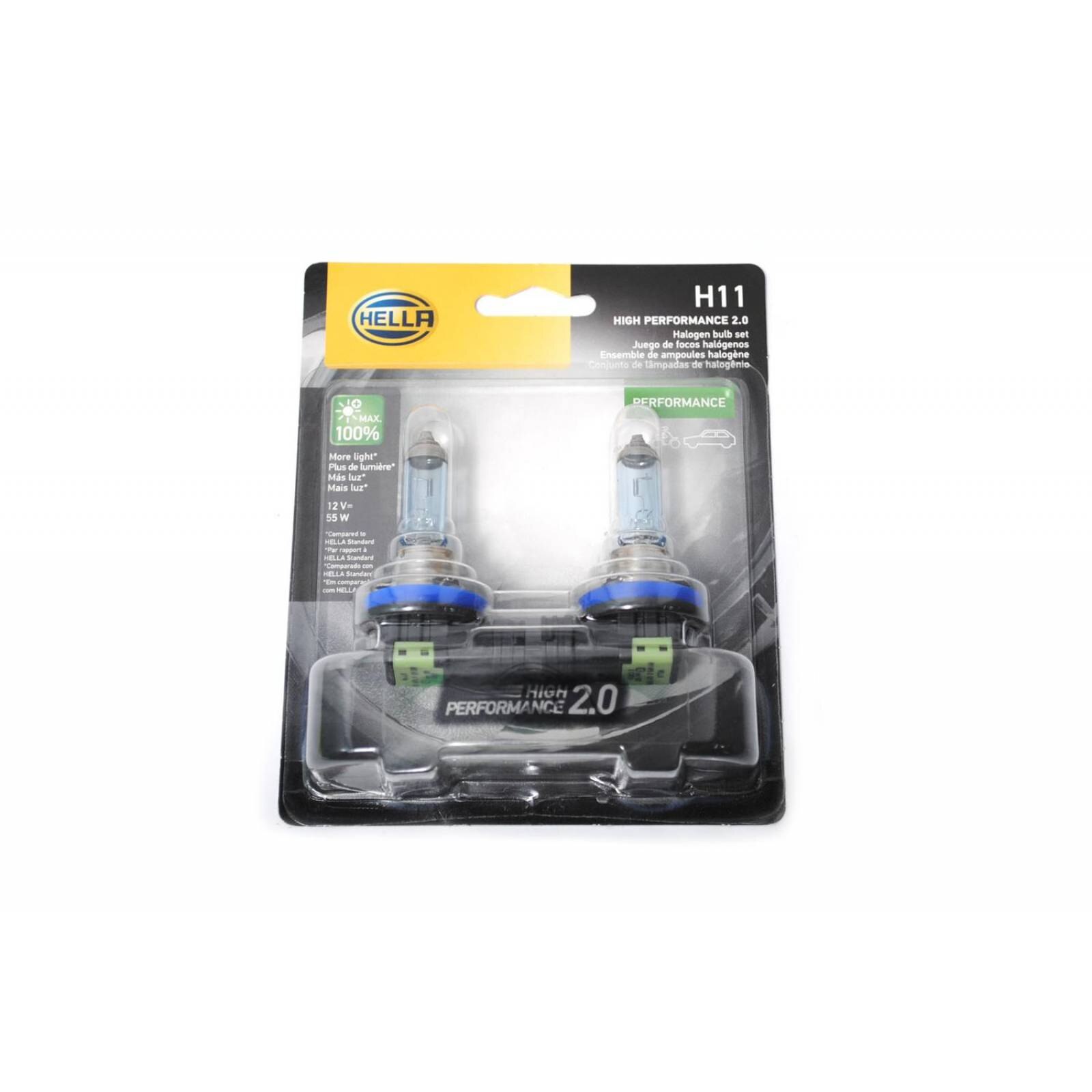 Foco H11 Standard 55 Watts Hella