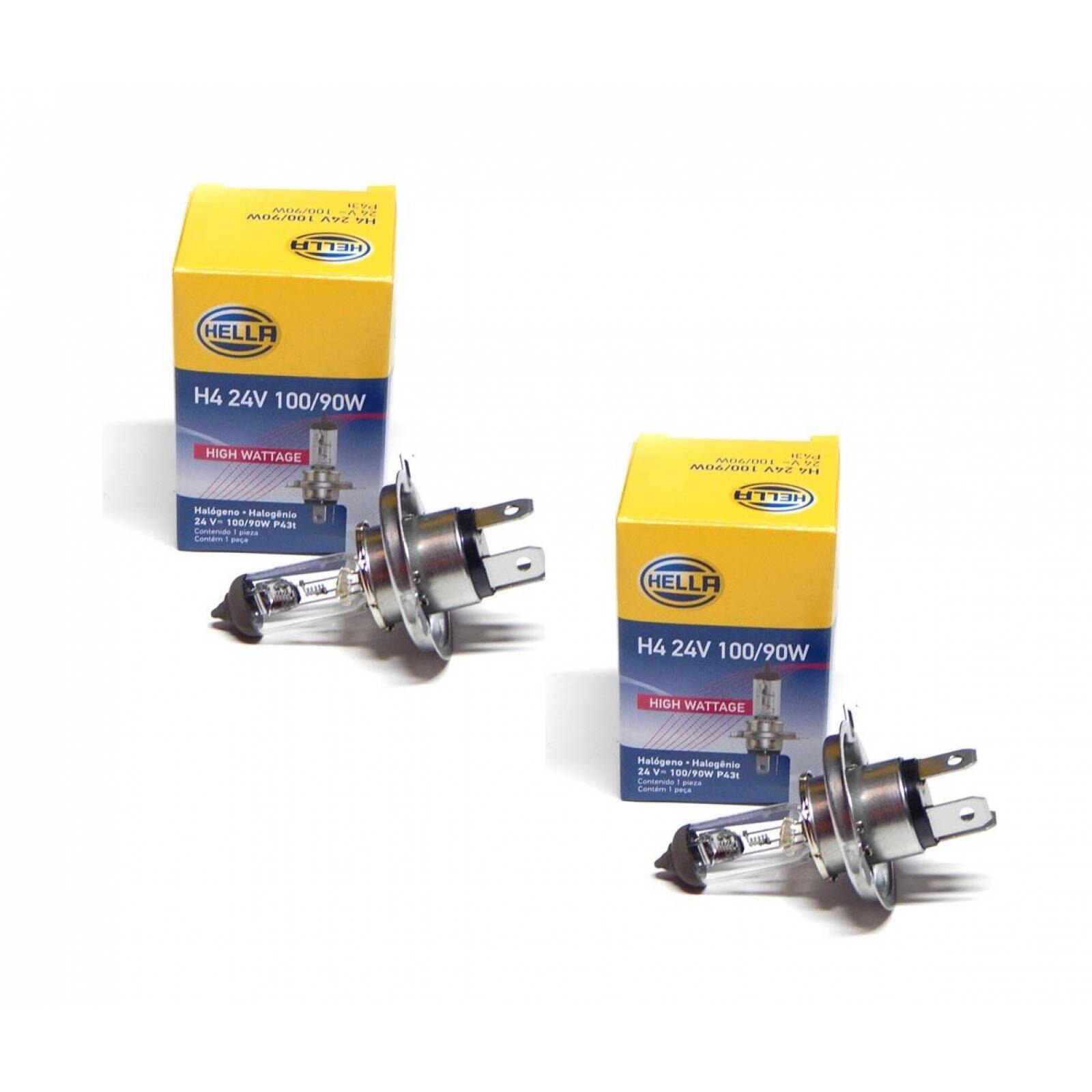 Foco H4 24V Standard 75/70 Watts Hella