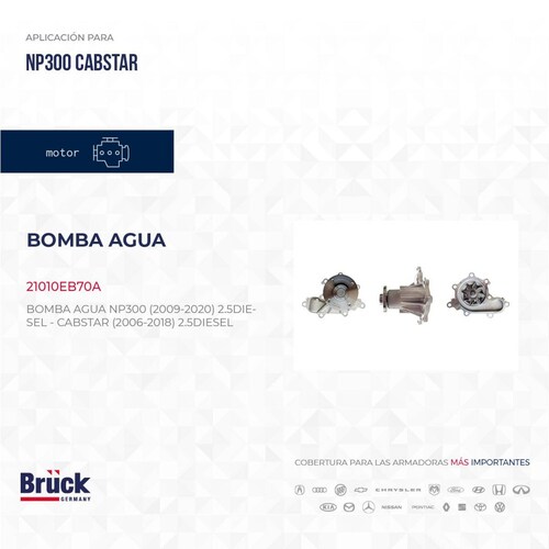 Bomba Agua 21010EB70A Bruck-Germany