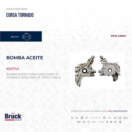 Bomba Aceite 93377141 Bruck-Germany