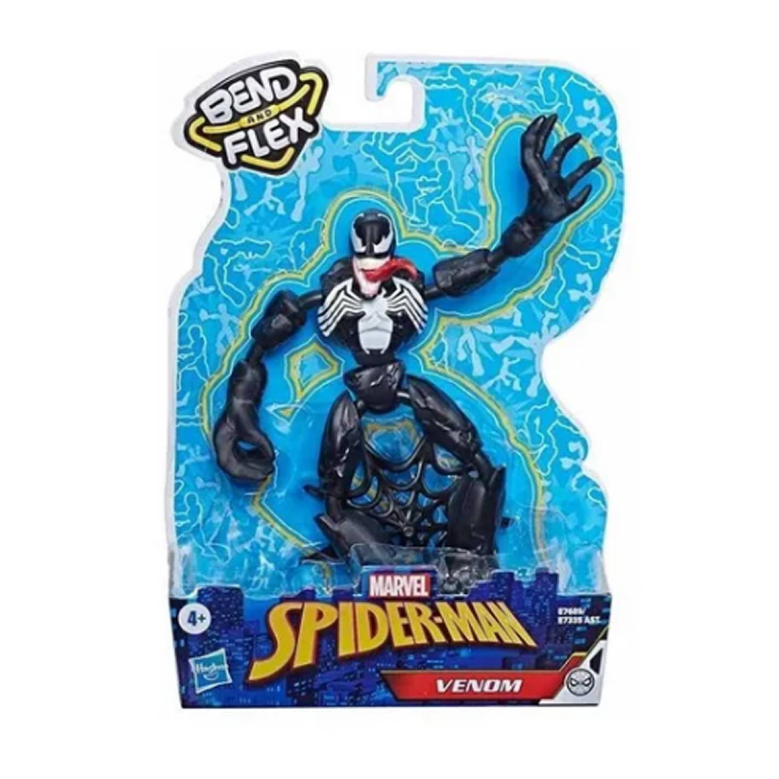 Marvel Spider-man Venom Bend And Flex Nuevo