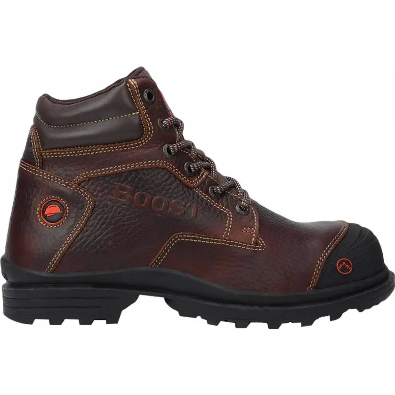 Bota trabajo industrial caballero cafe Boost modelo 401