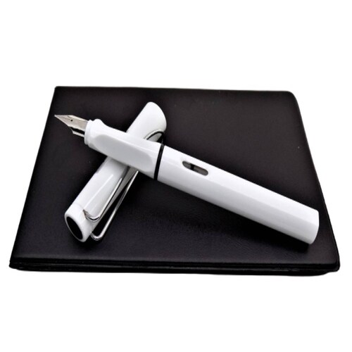 Pluma Fuente Bolígrafo Marca You Ping Modelo 555 Blanco