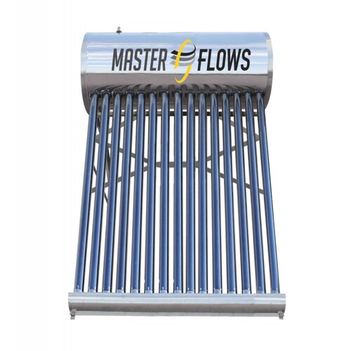Calentador Solar MasterFlows 15 Tubos 180 Litros Baja Presión CALSOL-15