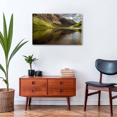 Cuadro Decorativo Canvas Paisaje Glencoe, Escocia 150x100