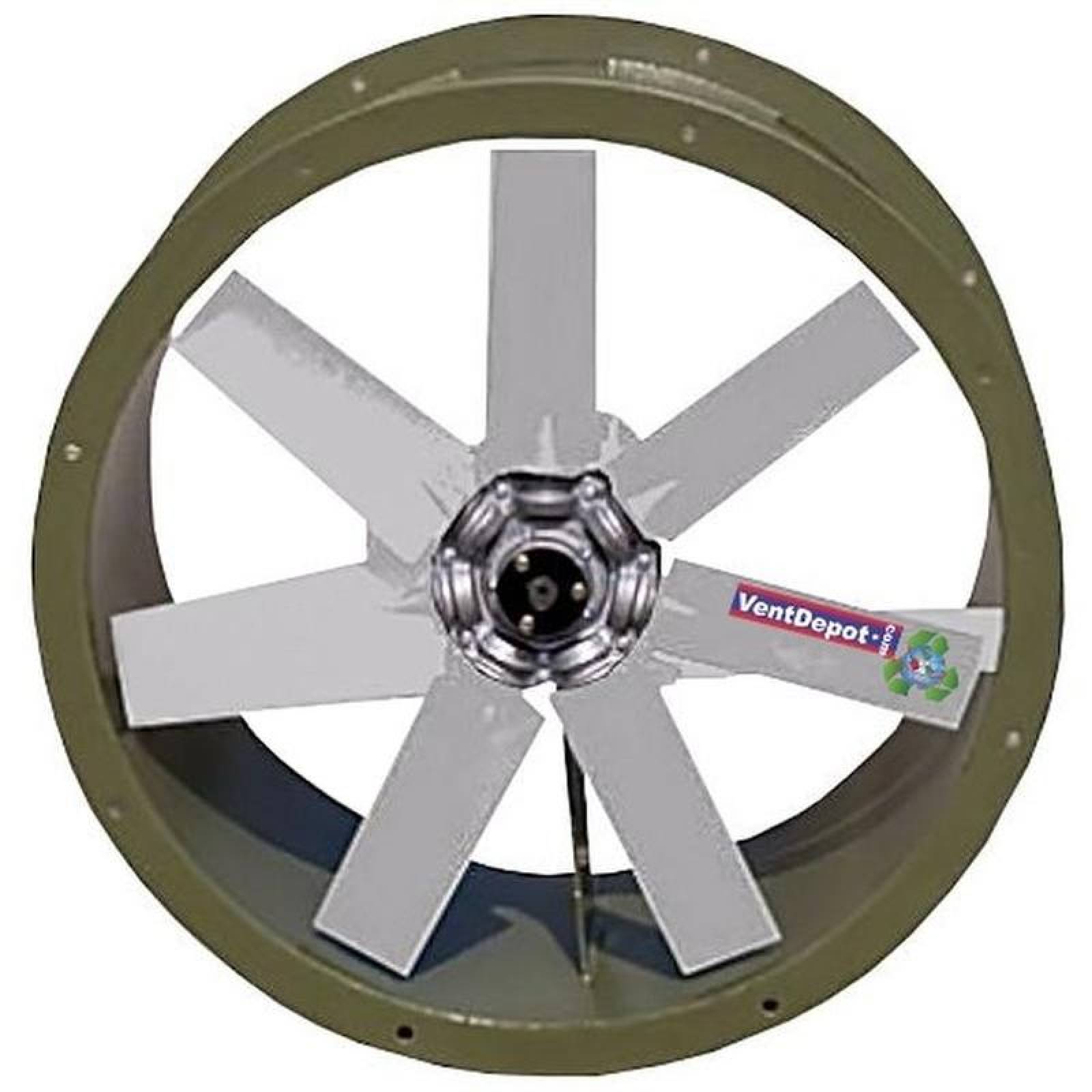 Venta de Extractores Industriales, MXATB-009, 24"Diam,15631m3/hr,220 ...