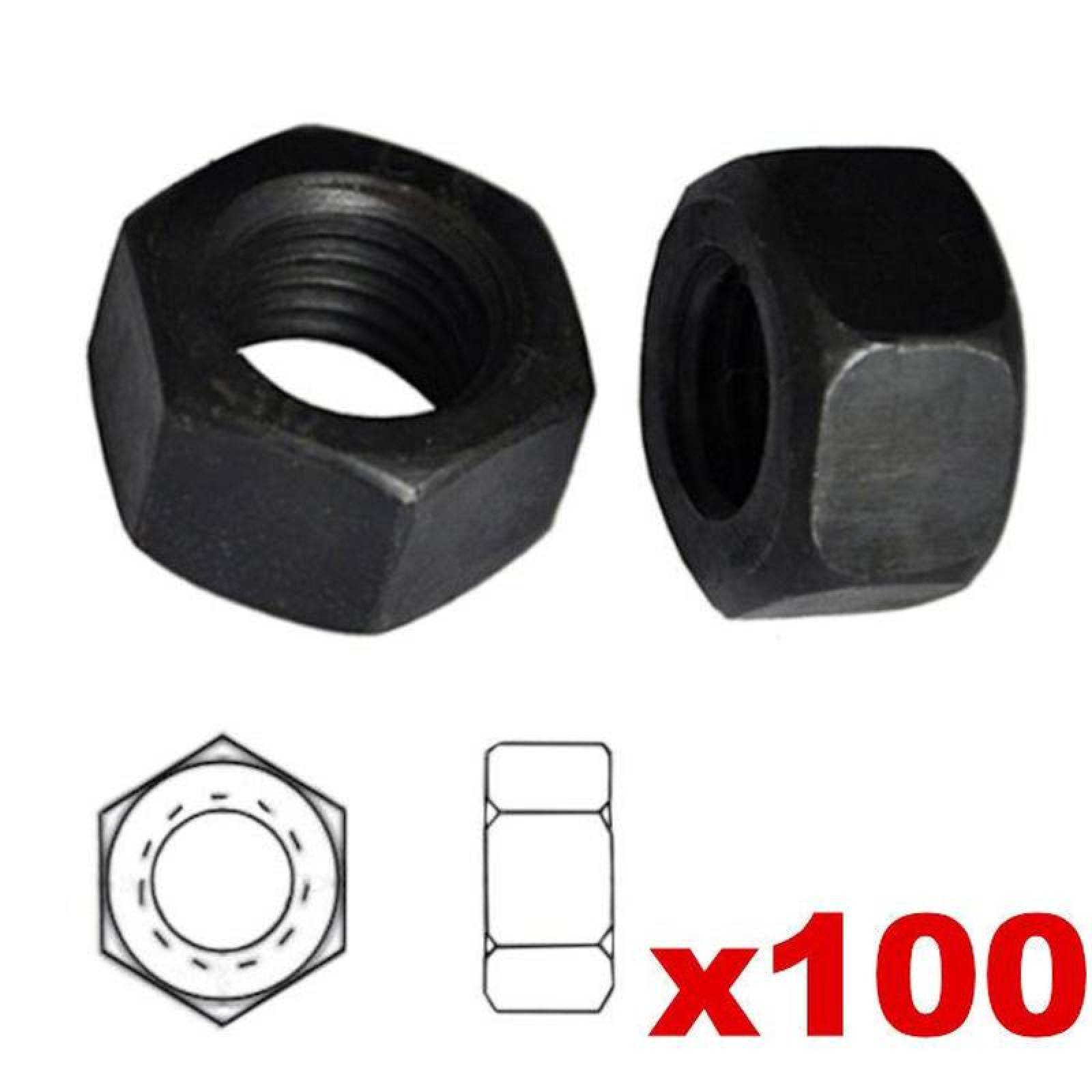 Rosca Hexagonal Acabado Negro MXFIN-020 DiámetroT58" Ó 15,8 mm 11 Hilos ...