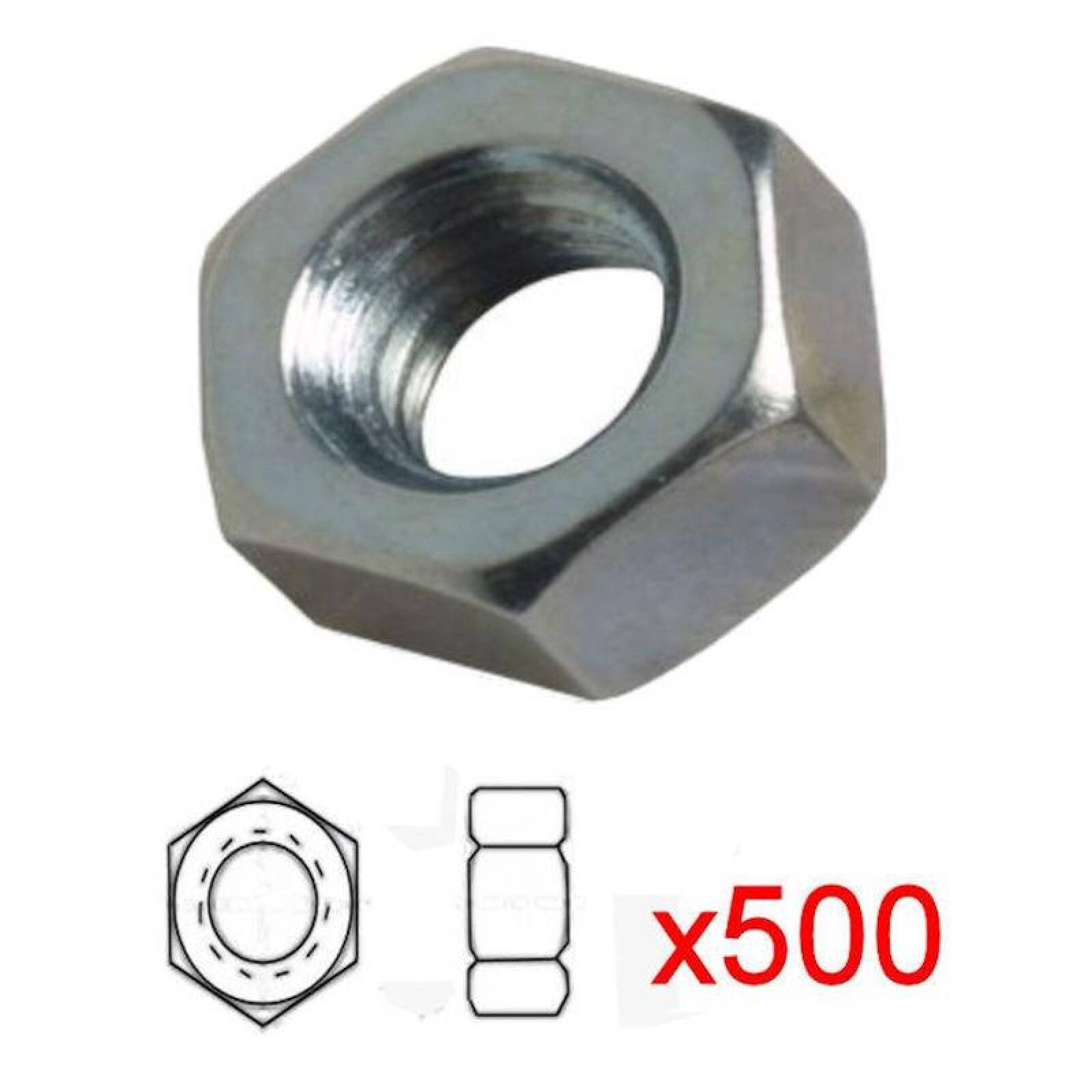 Rosca Hexagonal Tuerca Acero MXSTN-135 DiámetroT1 58" Ó 41,3 mm 8 Hilos ...