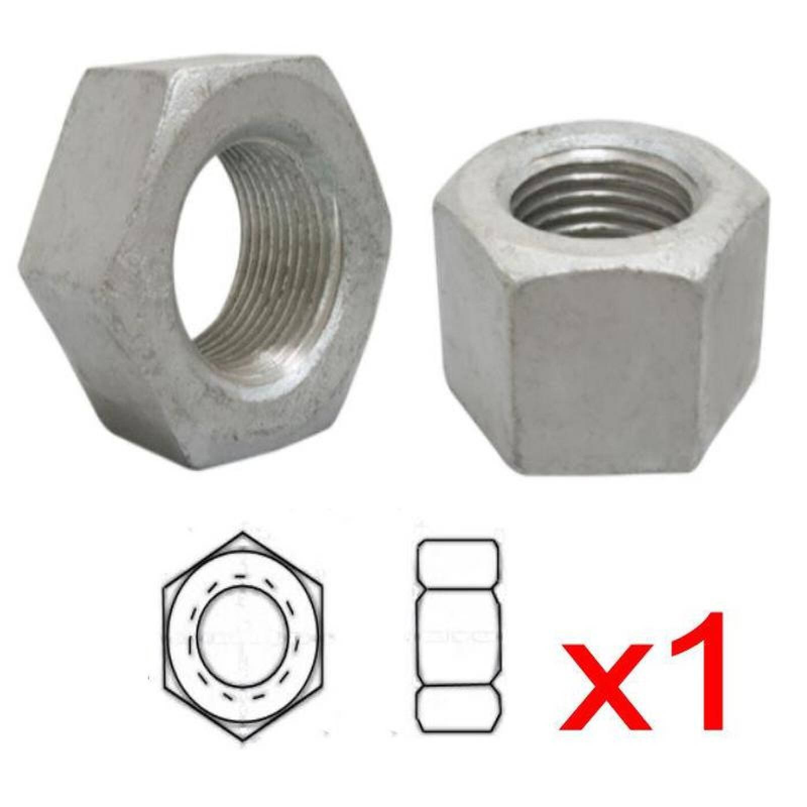 Rosca de Acero Hexagonal MXSTN-136 DiámetroT1 58" Ó 41,3 mm 8 Hilos ...