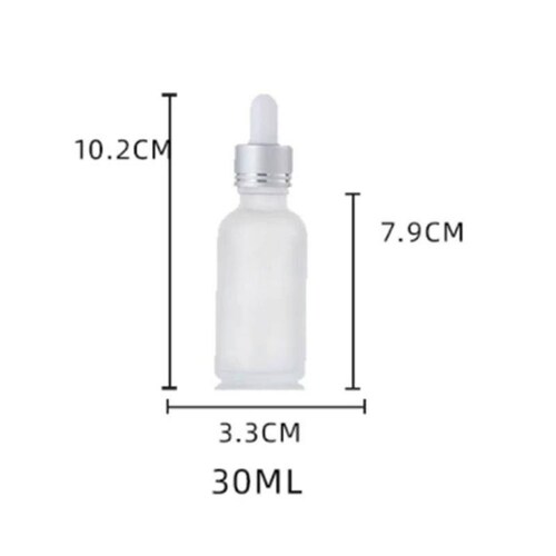 Envases de Vidrio para Liquido MXBOT-005 5 Pzs 30ml Vidrio Tapa DiscTop ...