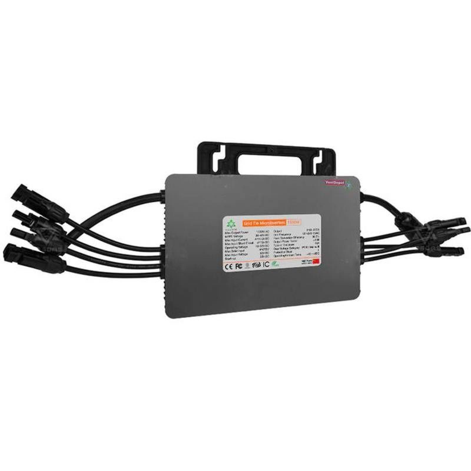 MicroInversor Solar Sencillos, MXICN-004-7, 1500W, 16-61V, 220VAC, 60Hz ...