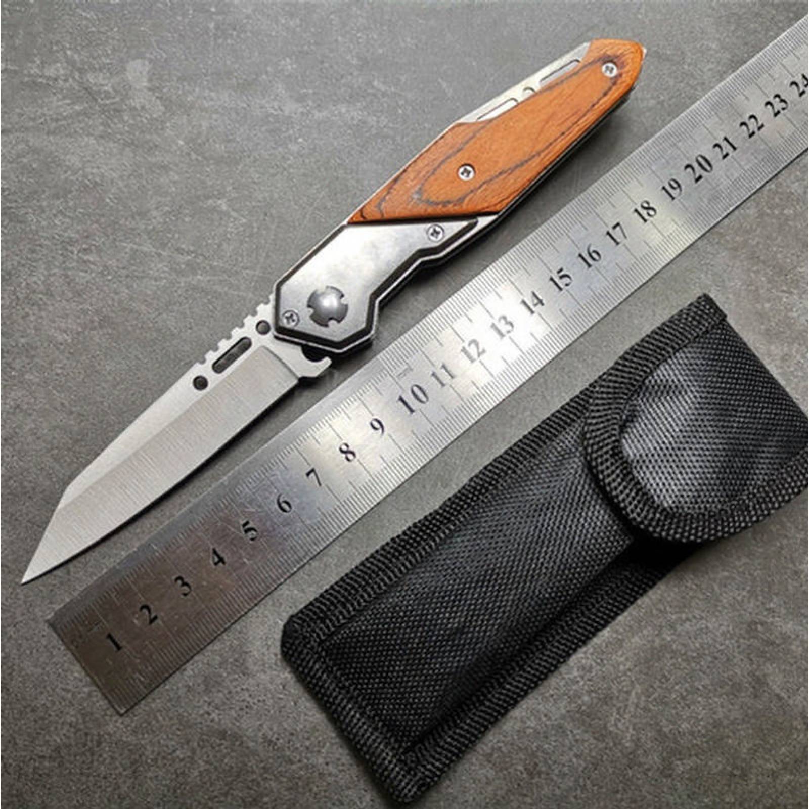 Cuchillo Navaja Táctil Portátil MXSWF-003-2 3Pzas Cuchilla Plegable ...