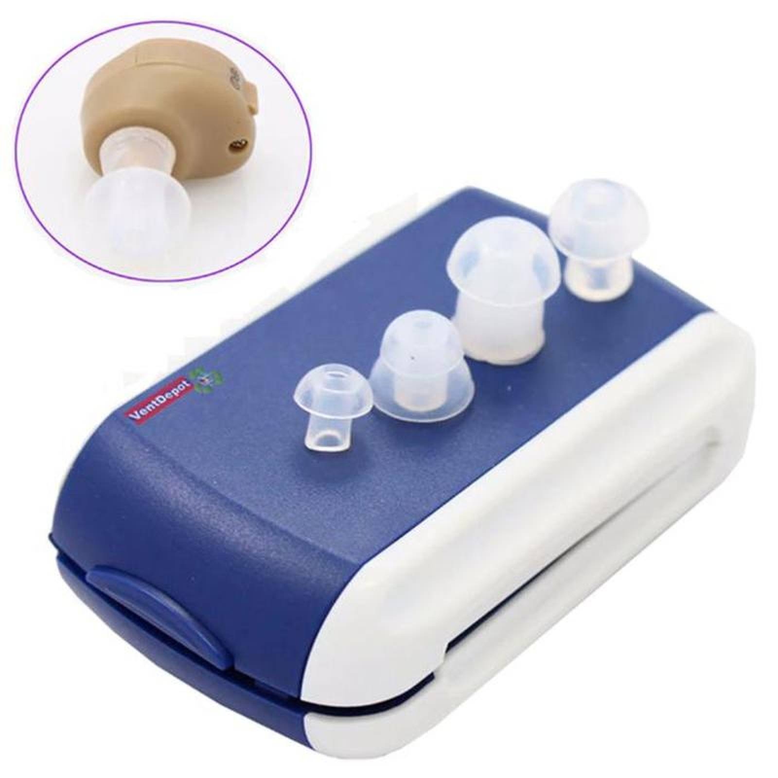 Venta de Aparato Auditivo Beige, MXHNP-001-17, 1 Pza, Beige, 300-4500MHz, 110+/-5dB, Batería AG3 ...