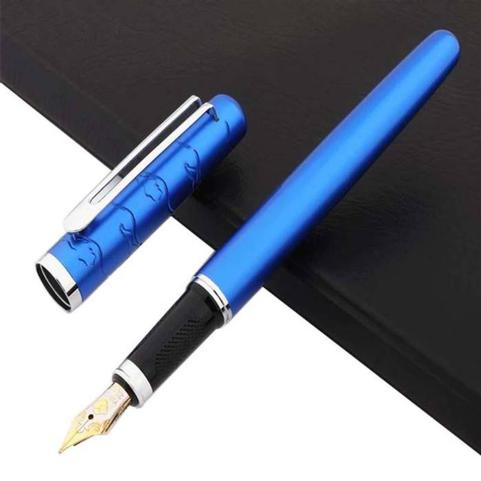 Plumas Fuente de Oficina MXCYB-003 1pza 0,5mm Punta Azul 1 Tinta Morada ...