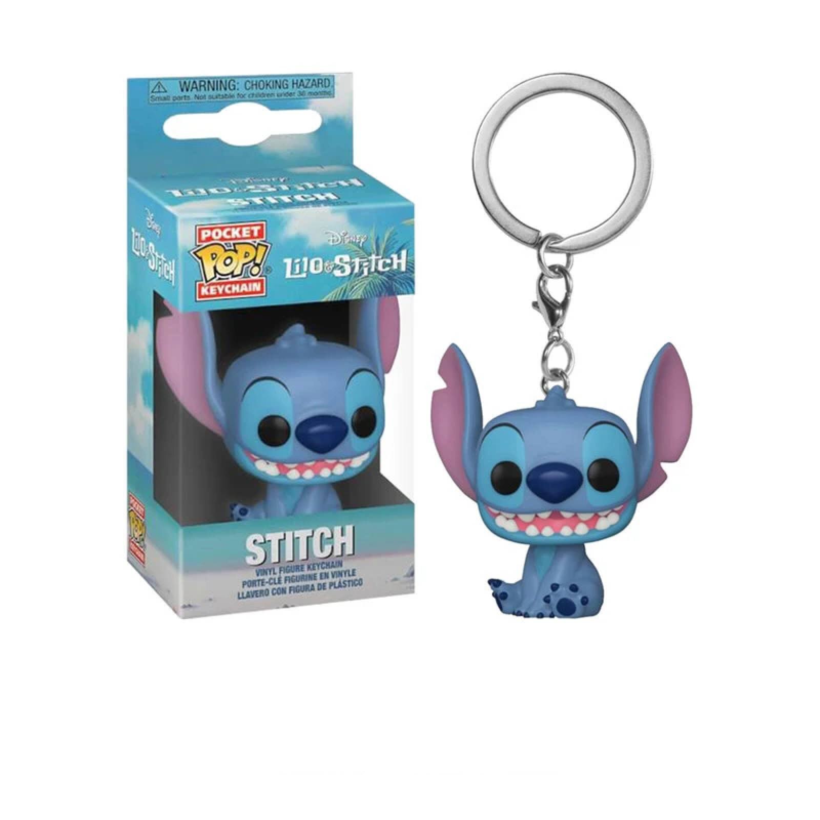 Stitch Seated - Disney Funko Pop! Keychain!