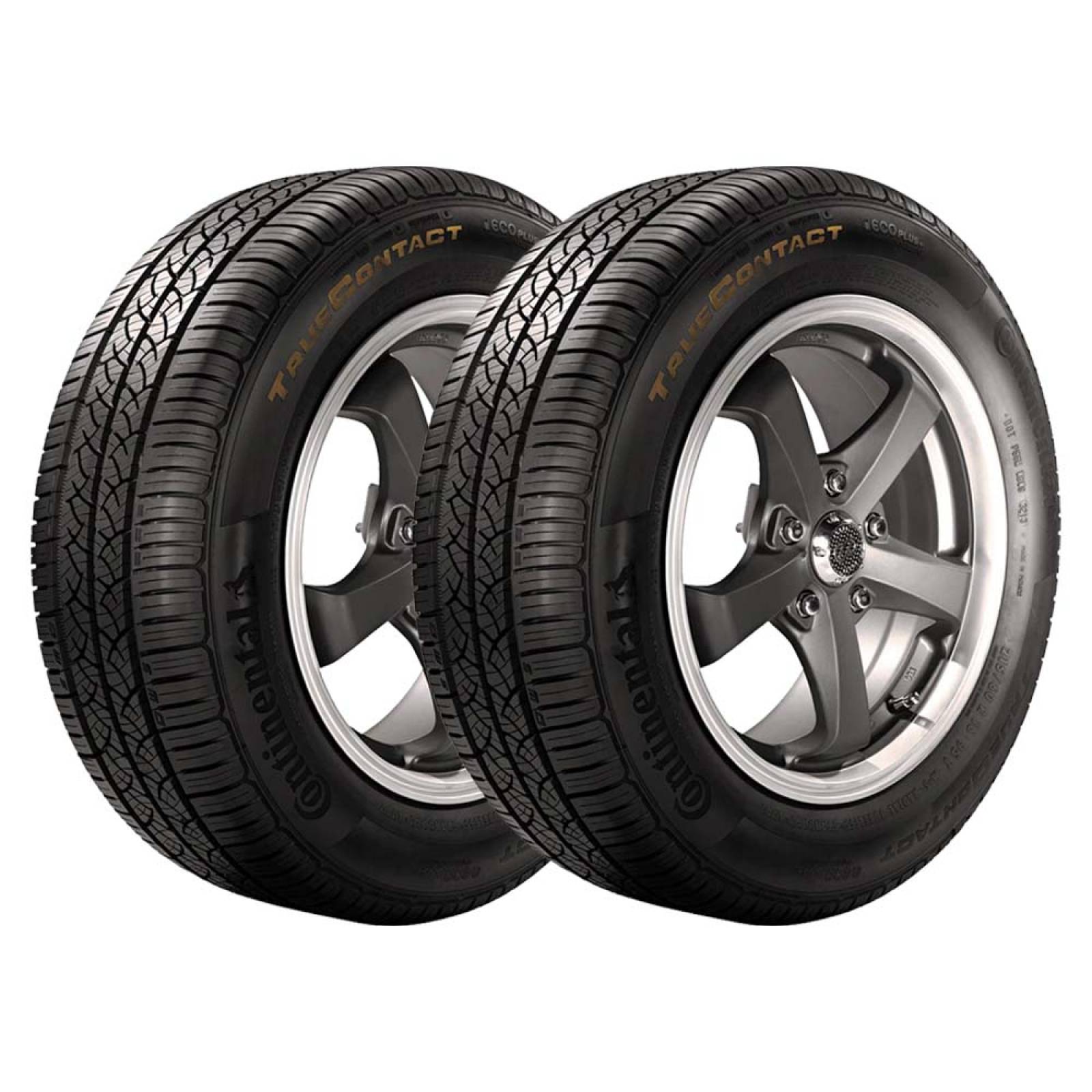 PAQUETE DE 2 LLANTAS 185/65R15 CONTINENTAL TRUECONTACT TOUR 88H