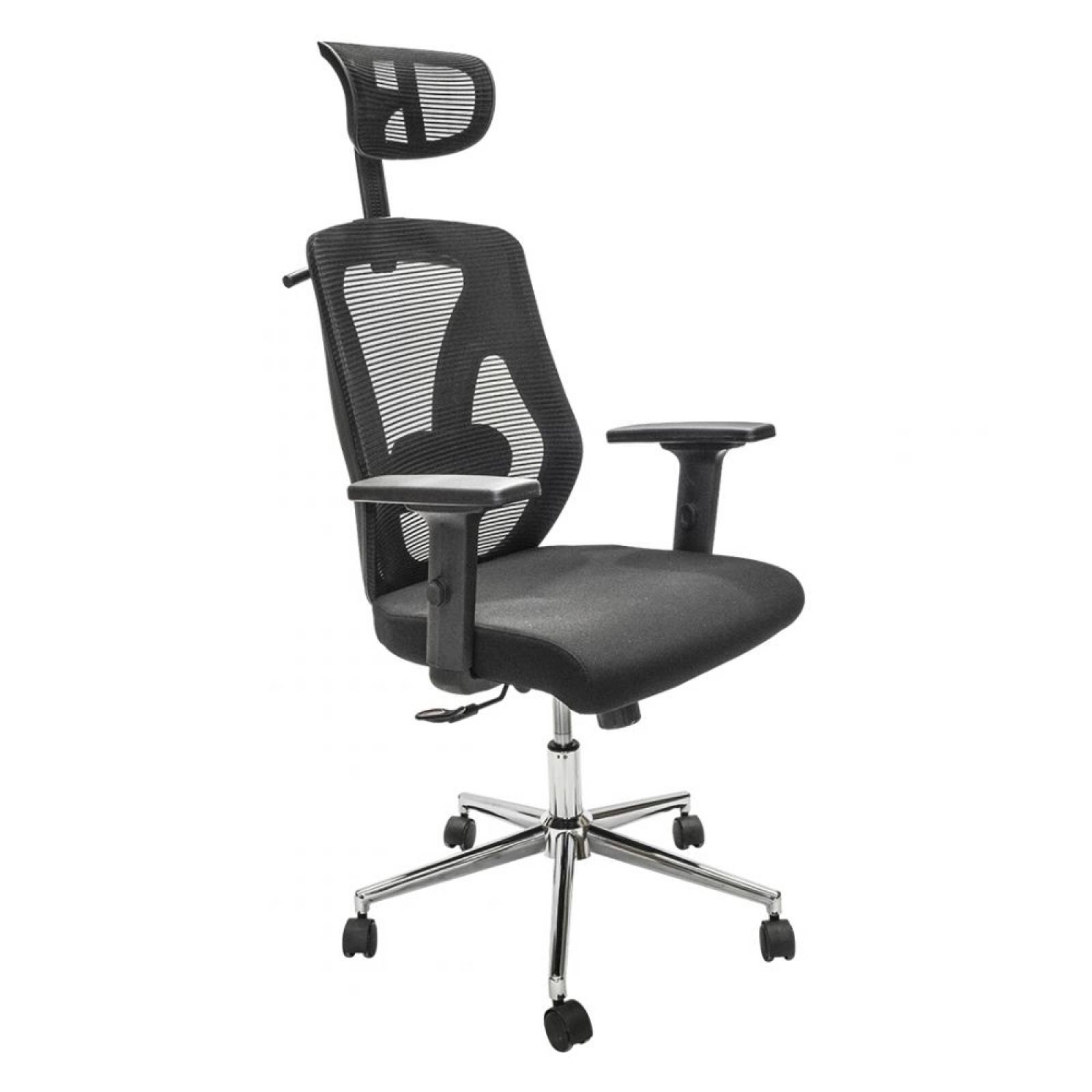 SILLA EJECUTIVA ELEGANTE Y LUJOSA PARA OFICINA, RESPALDO ALTO, ACABADO ...