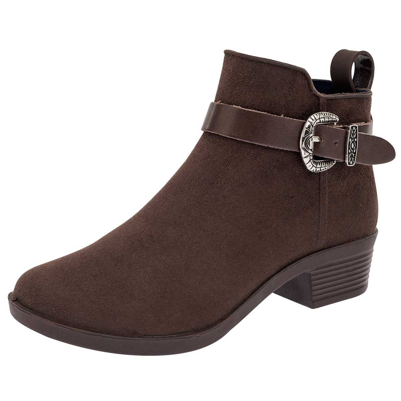 Bota y botín Top moda 9306 Cafe 23 al 26