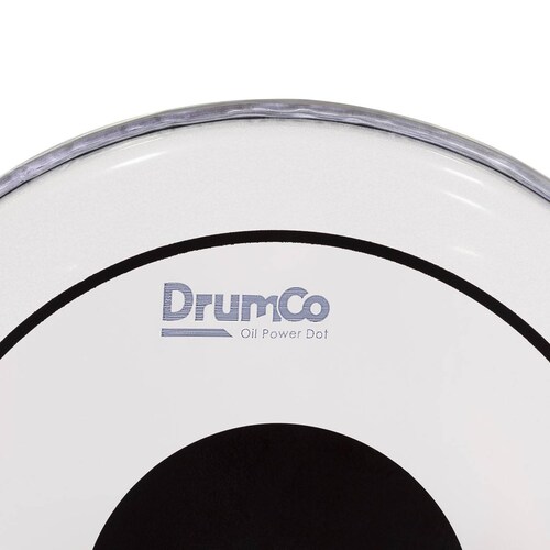 Parche para Batería Oil Power Dot de 10 DR-10DPOBPD DRUMCO