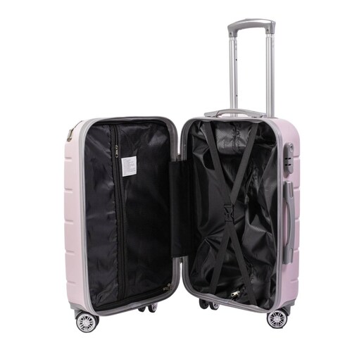 Maleta De Cabina Jon 003 18" Rosa Claro