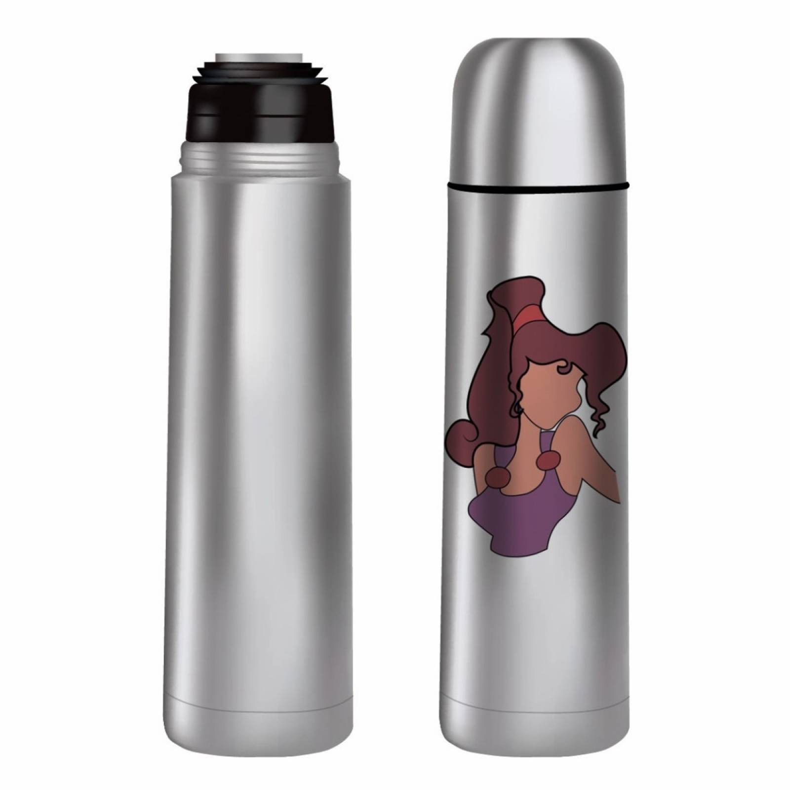 TERMO CILINDRO BALA MEGARA PLATA 500 ML