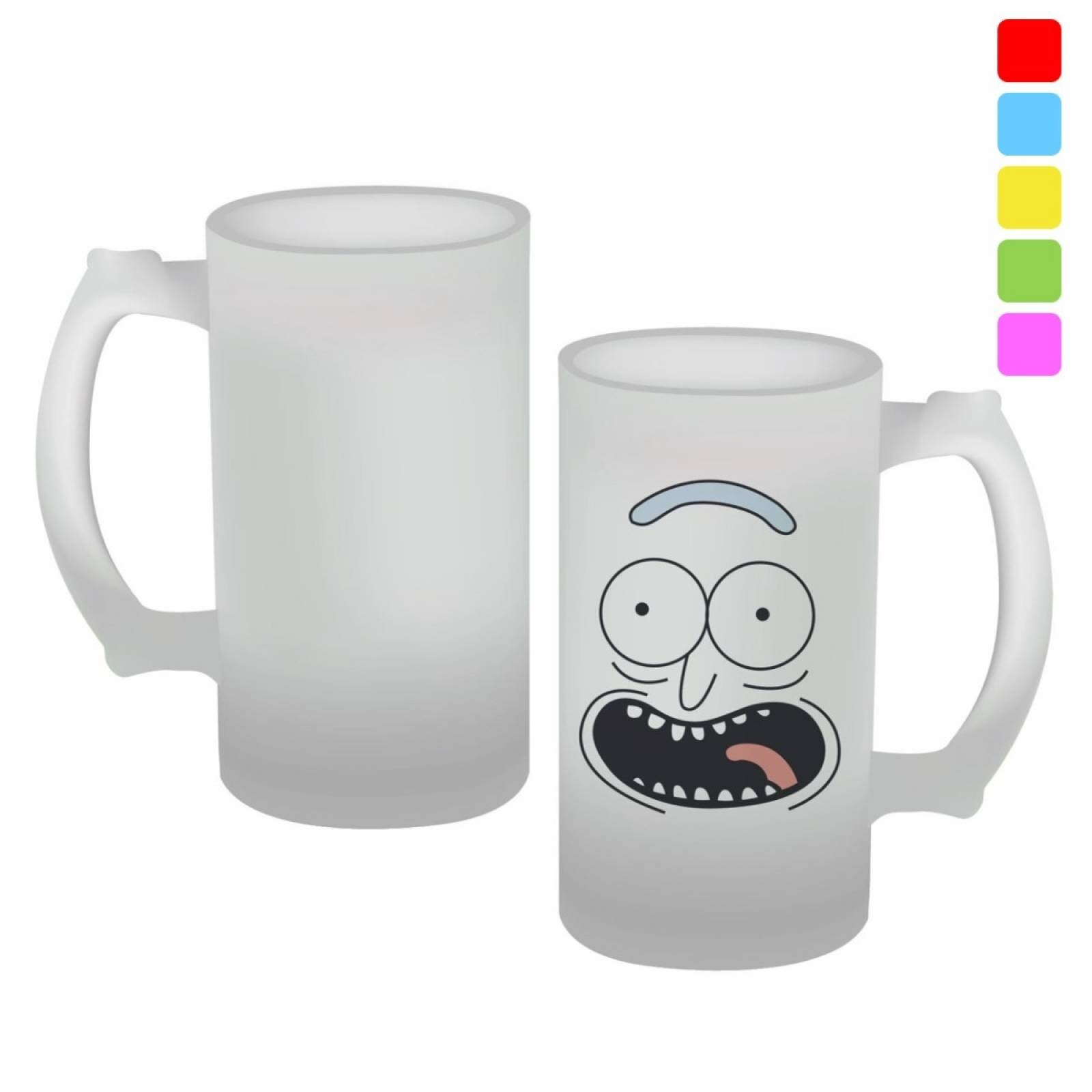 TARRO ESMERILADO PERSONALIZADO RICK 473 ML