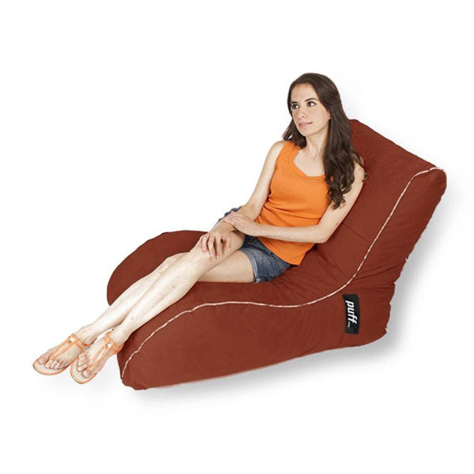 Sillón puff mx acabado gamuza wave - Sears