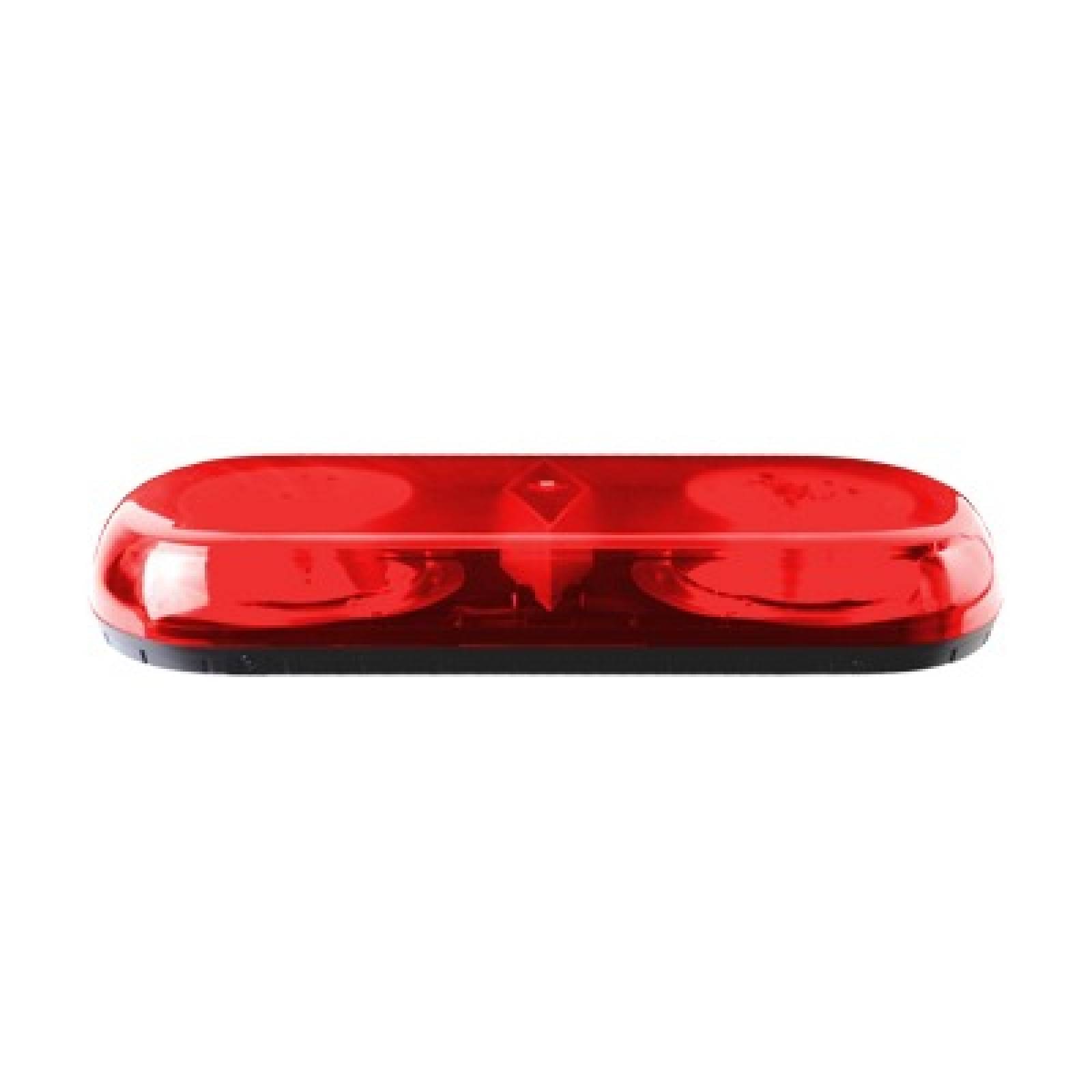 Mini Barra De Luces Serie X606, 18 Led, Color Rojo