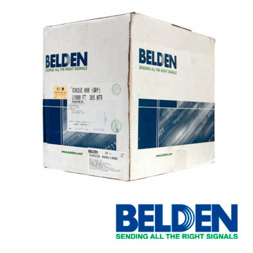 Cable Para Seguridad Y Sonido Belden 5302ue 008u1000 Forro P
