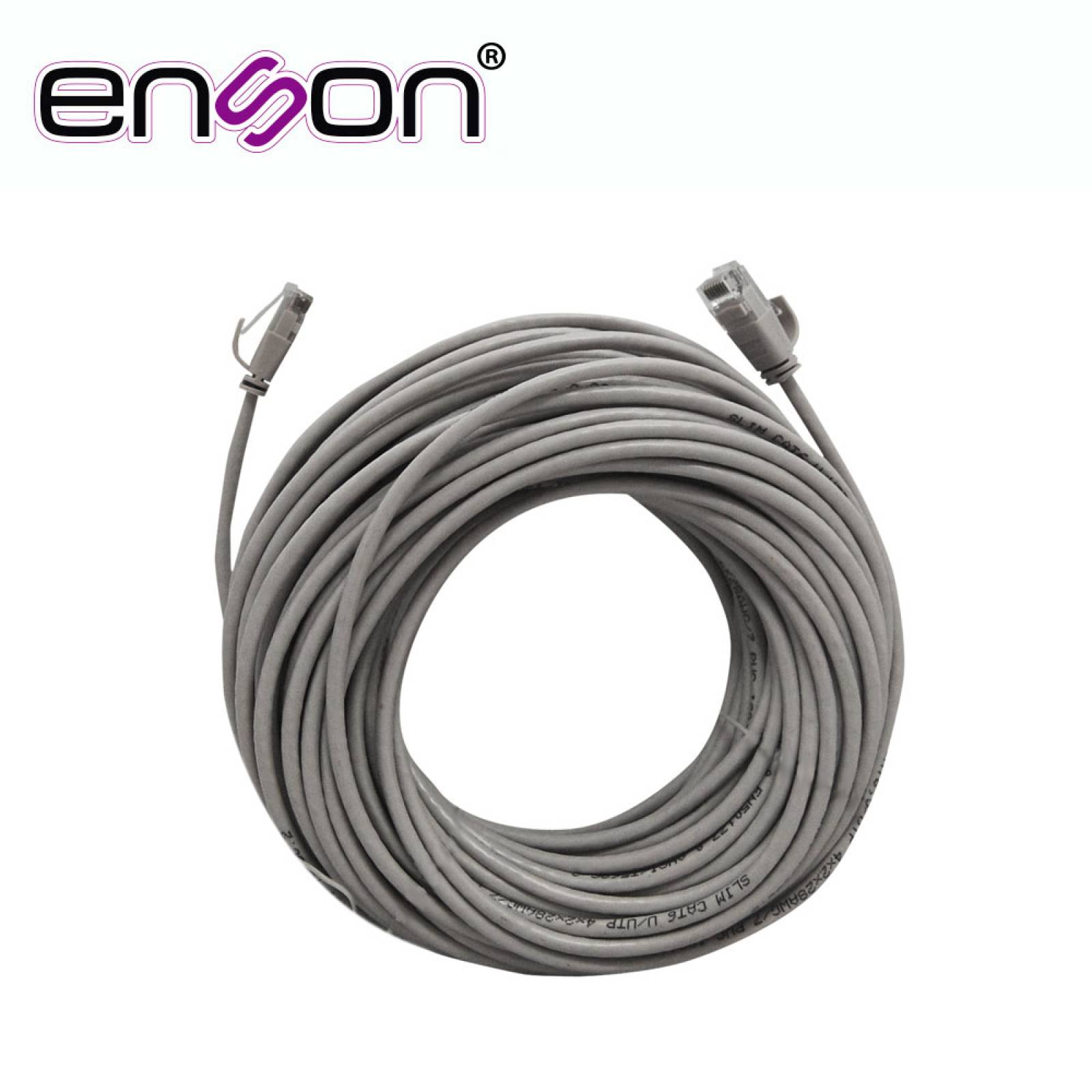 Cable Prearmado Enson Ens-ip18cat6 De 18mts Cat6