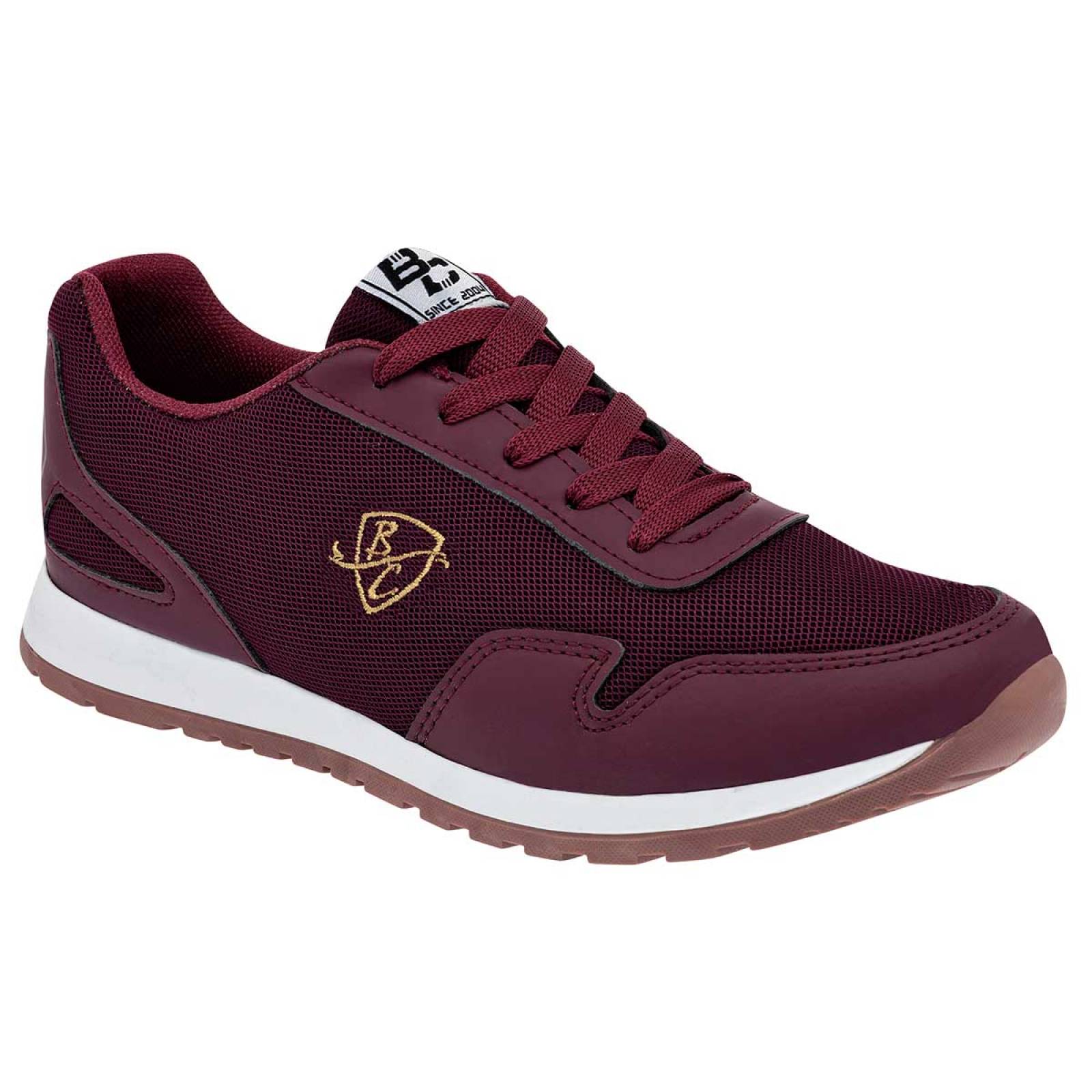 TENIS URBANO BEEN CLASS 12618 Color Vino para Mujer Jx2