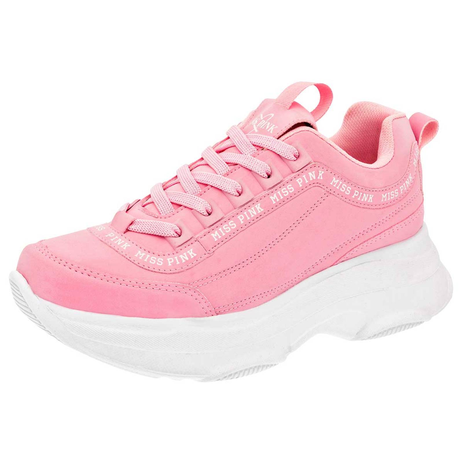 TENIS URBANO MISS PINK 523019 Color Rosa para Mujer Jx2