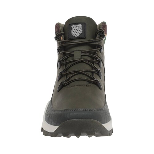 Tenis K-Swiss RODNEY Color Verde Olivo Hombre