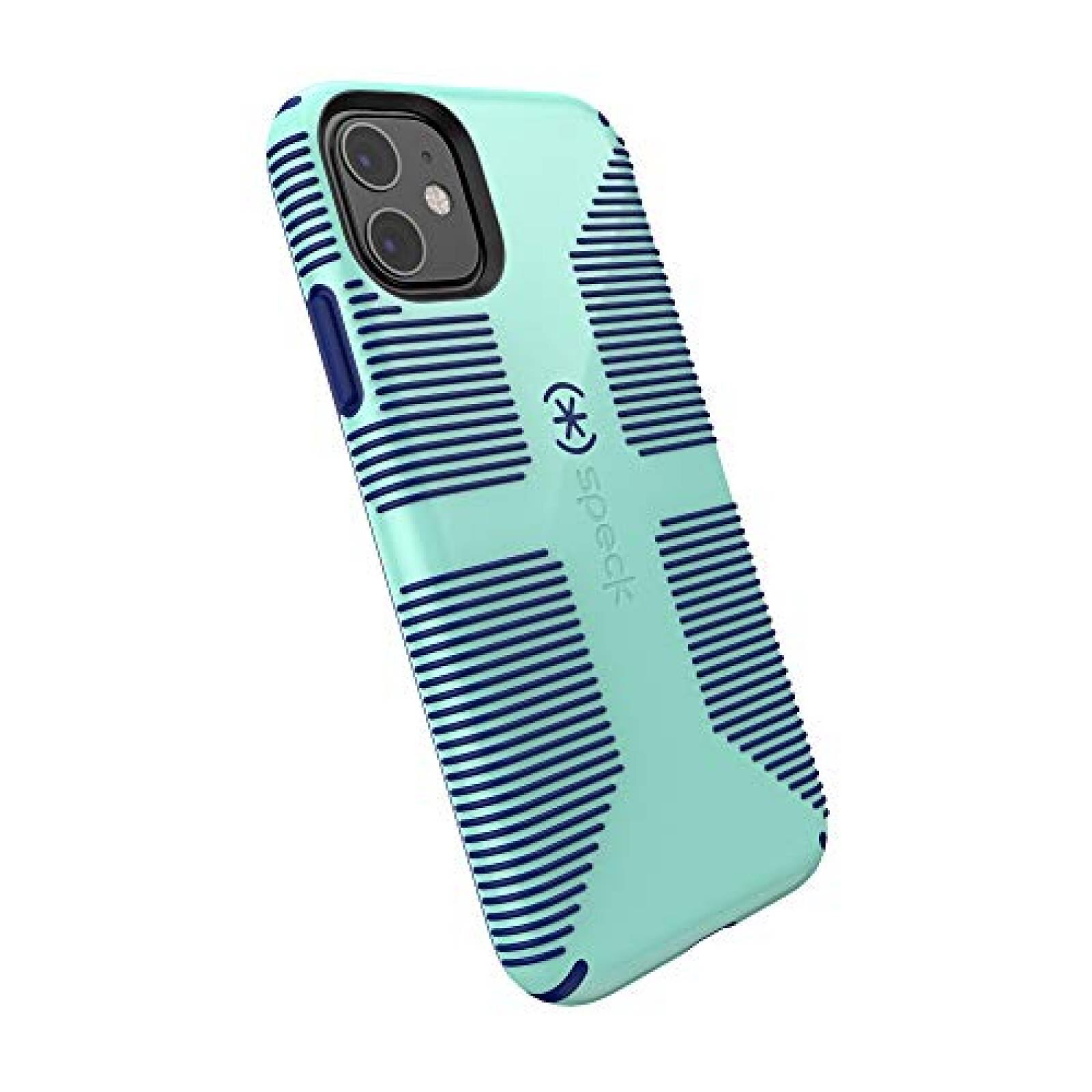 Funda Speck CandyShell Grip - Carcasa para iPhone 11, Color Azul y Azul