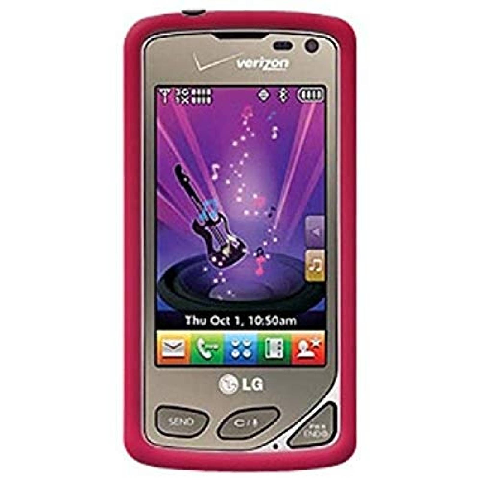 Funda Amzer Silicone Skin Jelly Case for LG Chocolate Touch VX8575 ...