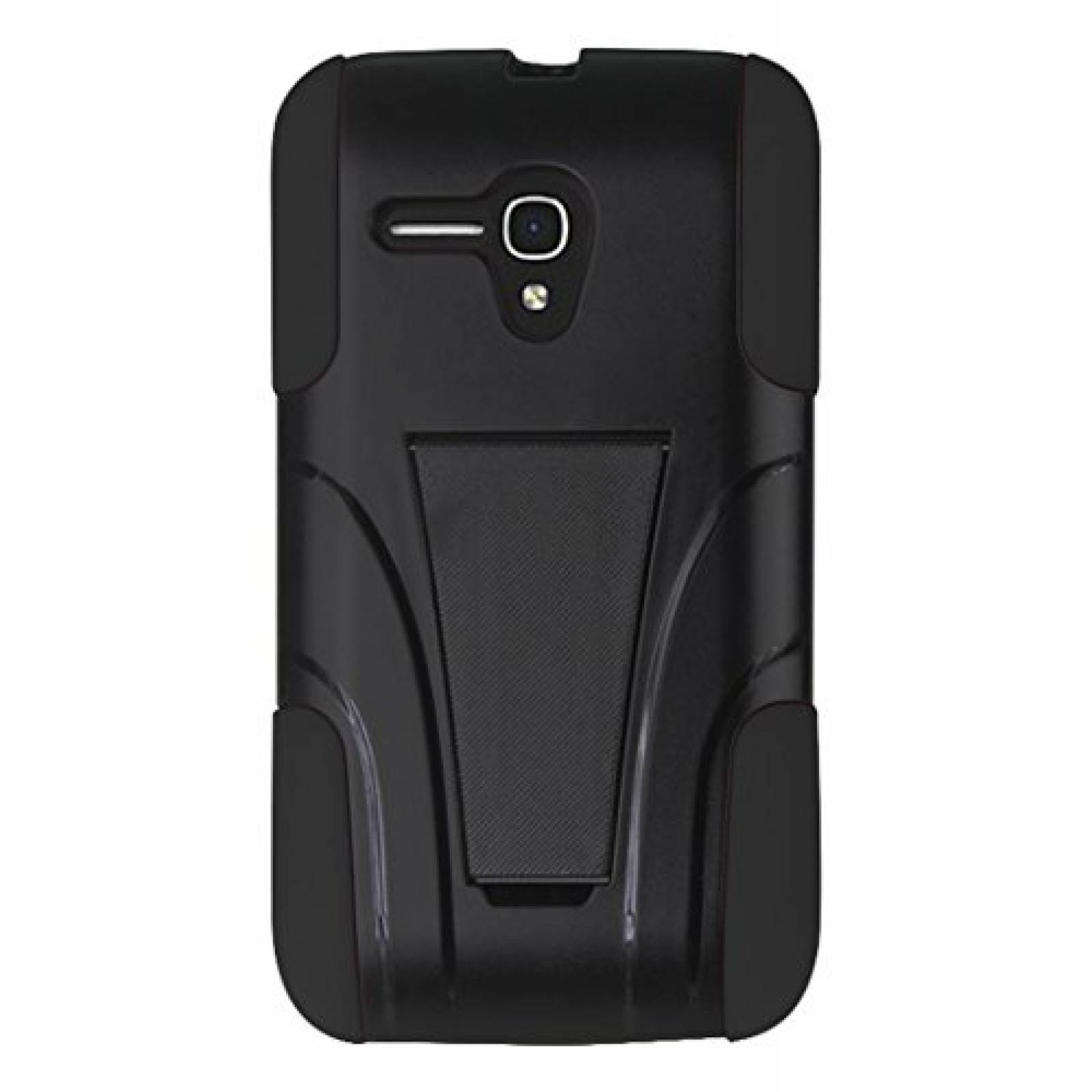 Funda Reiko Silicone Case Protector for Alcatel Onetouch Navy/Black