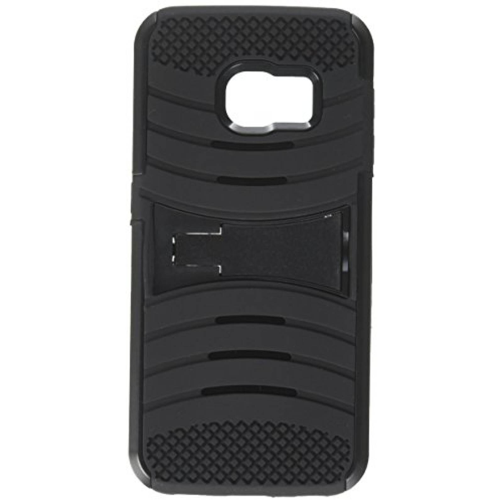 Funda Eagle Cell Hybrid Armor Case with Stand for Samsun - B2 Black