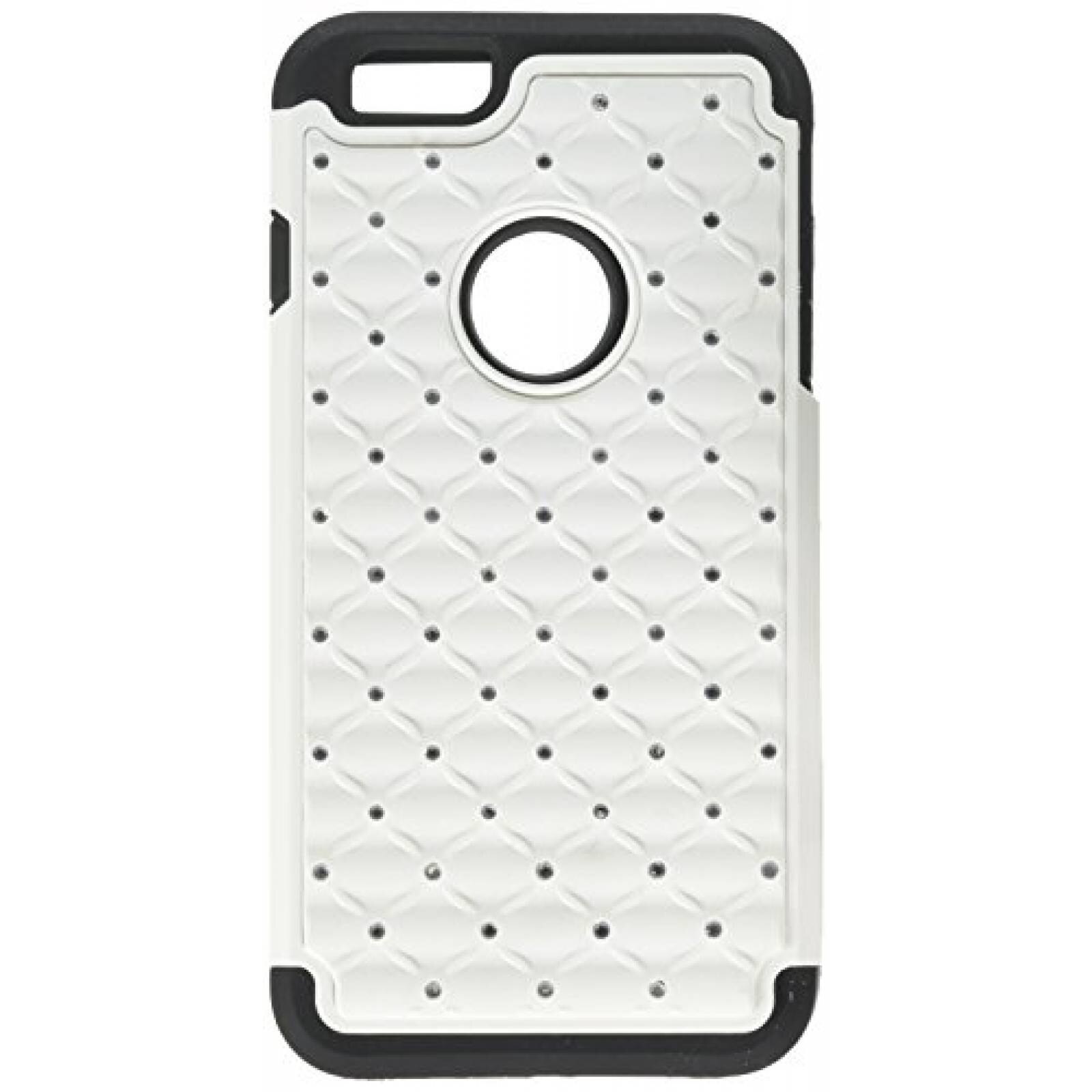 Funda Eagle Cell Spot Diamond Hybrid Armor - Carcasa Pro gro/Blanco