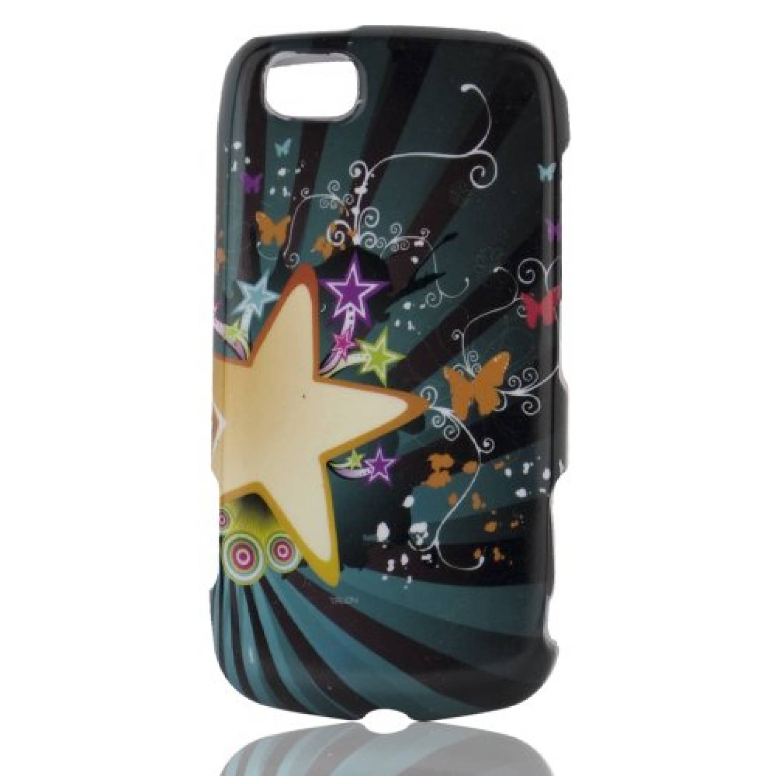 Funda Talon Phone Case for LG GS505 Sentio - Star Blast Black/Teal