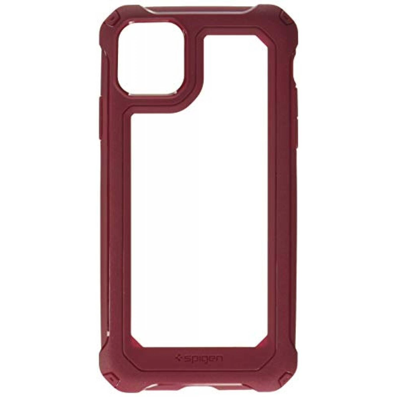 Funda Spigen Gauntlet Iphone 11 Pro Max Iron Rojo Red
